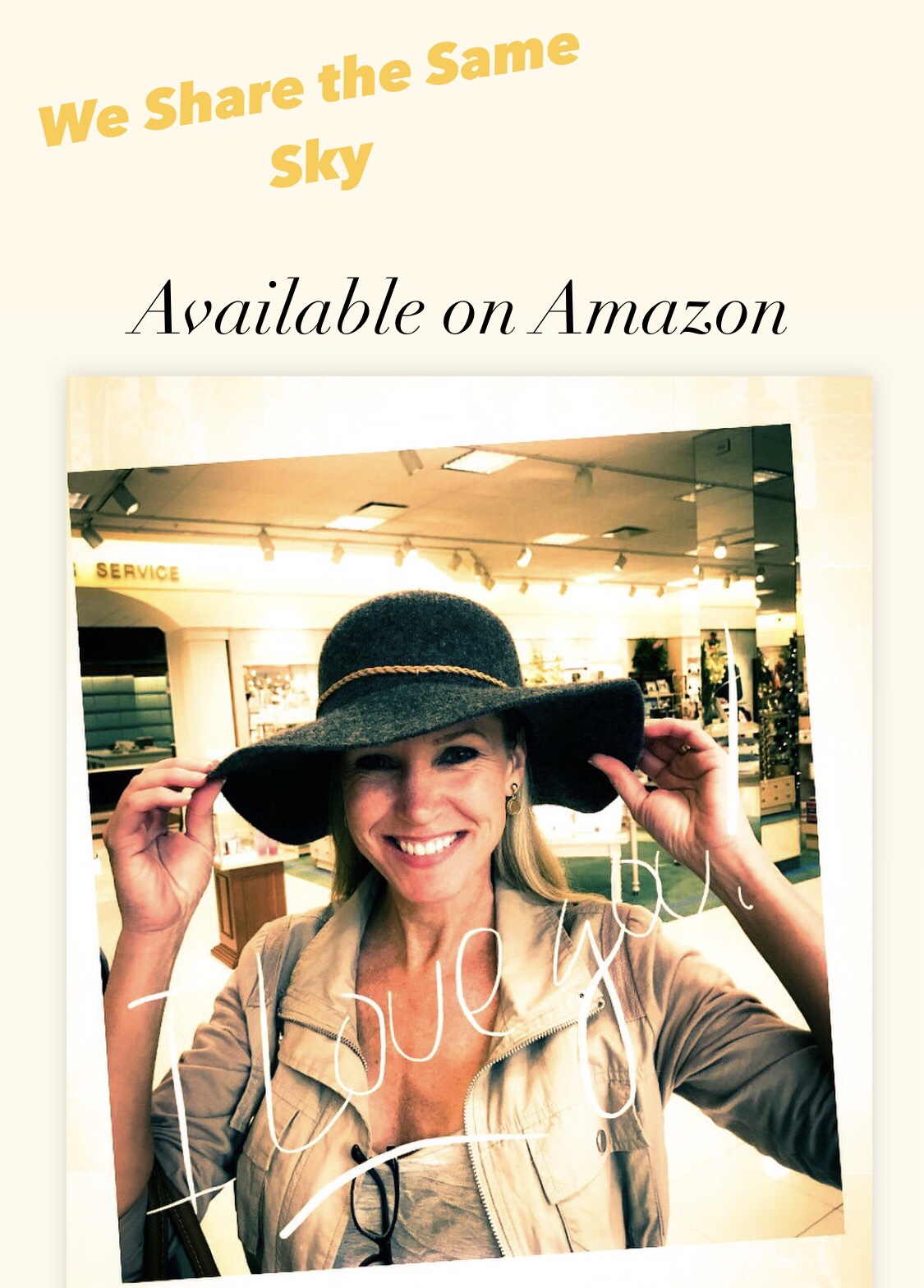 Yes, WE do SHARE THE SAME SKY! | Elizabeth Mozley Partridge, Alabama Author